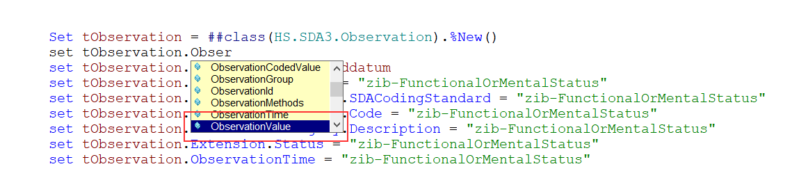 VS Code和ObjectScript Studio环境中的智能感知和代码完成 InterSystems Developer