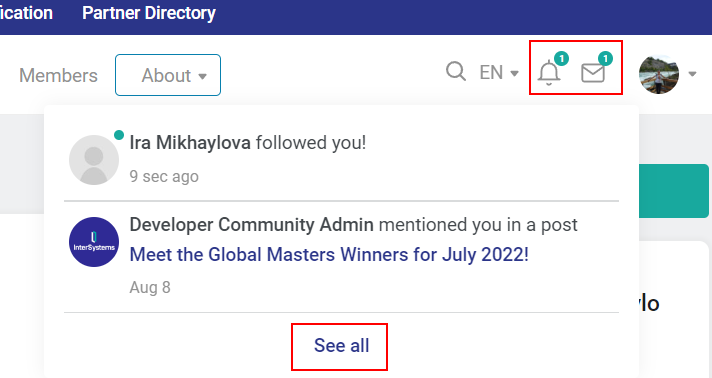 开发者社区2022年7月发布 Intersystems Developer Community Developer Community
