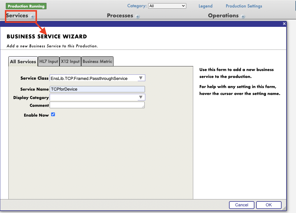 通用TCP业务服务和业务操作 | InterSystems Developer Community | Business Service