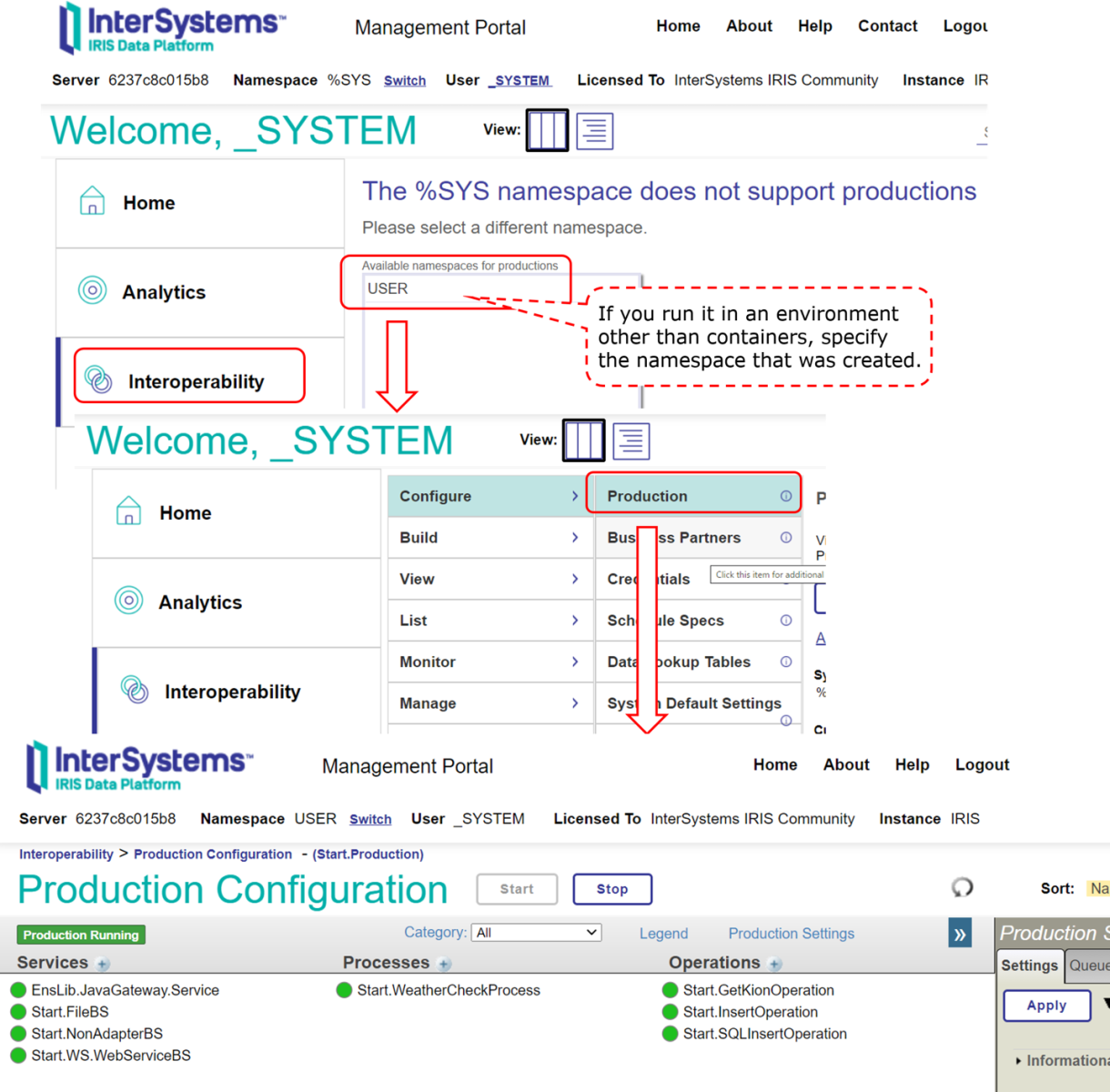 [首次使用InterSystems IRIS] 互操作性: 一个Production是什么？ | InterSystems Developer