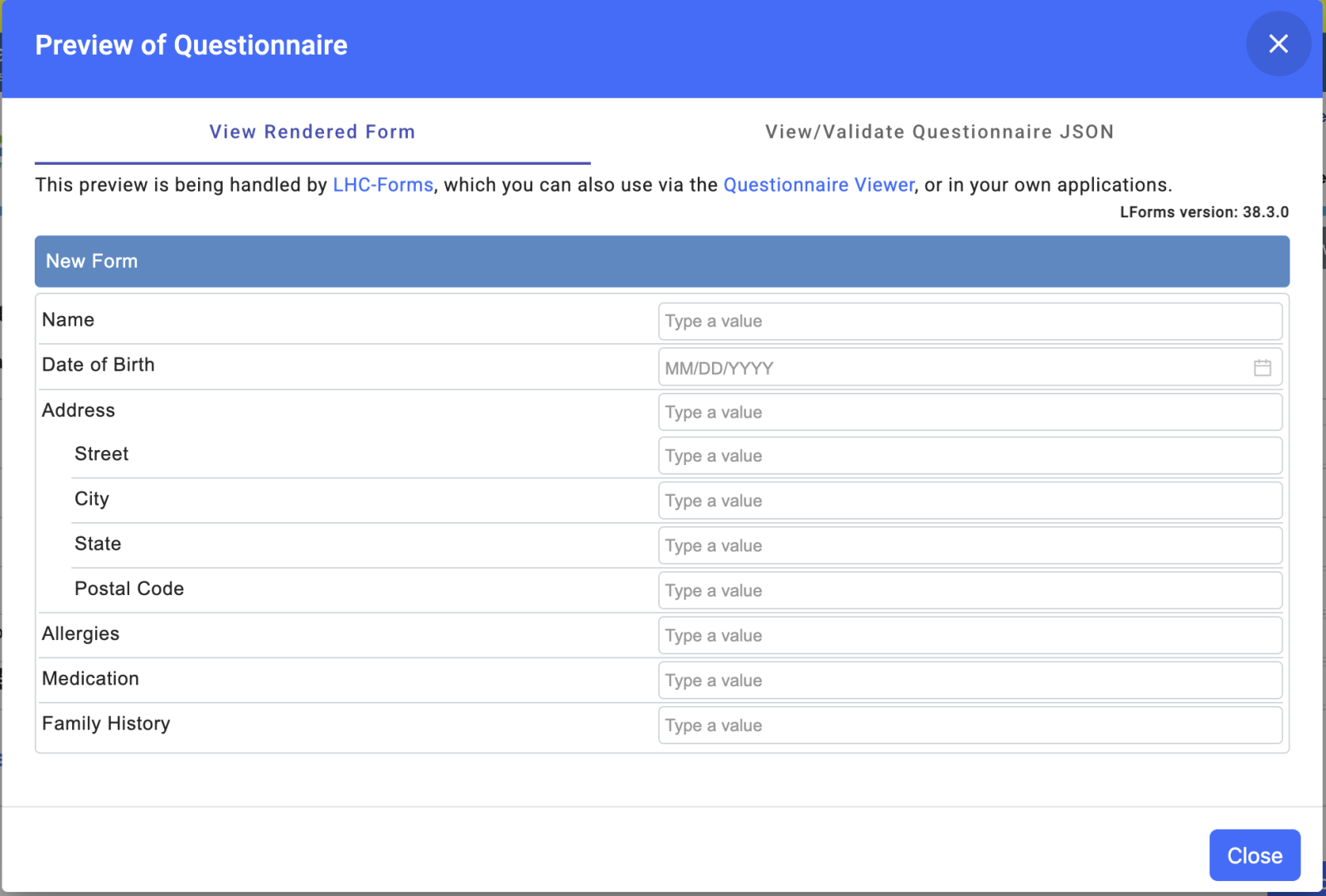 让问卷调查变得简单--使用 IRIS、FHIR SQL 生成器和矢量搜索 | InterSystems Developer Community