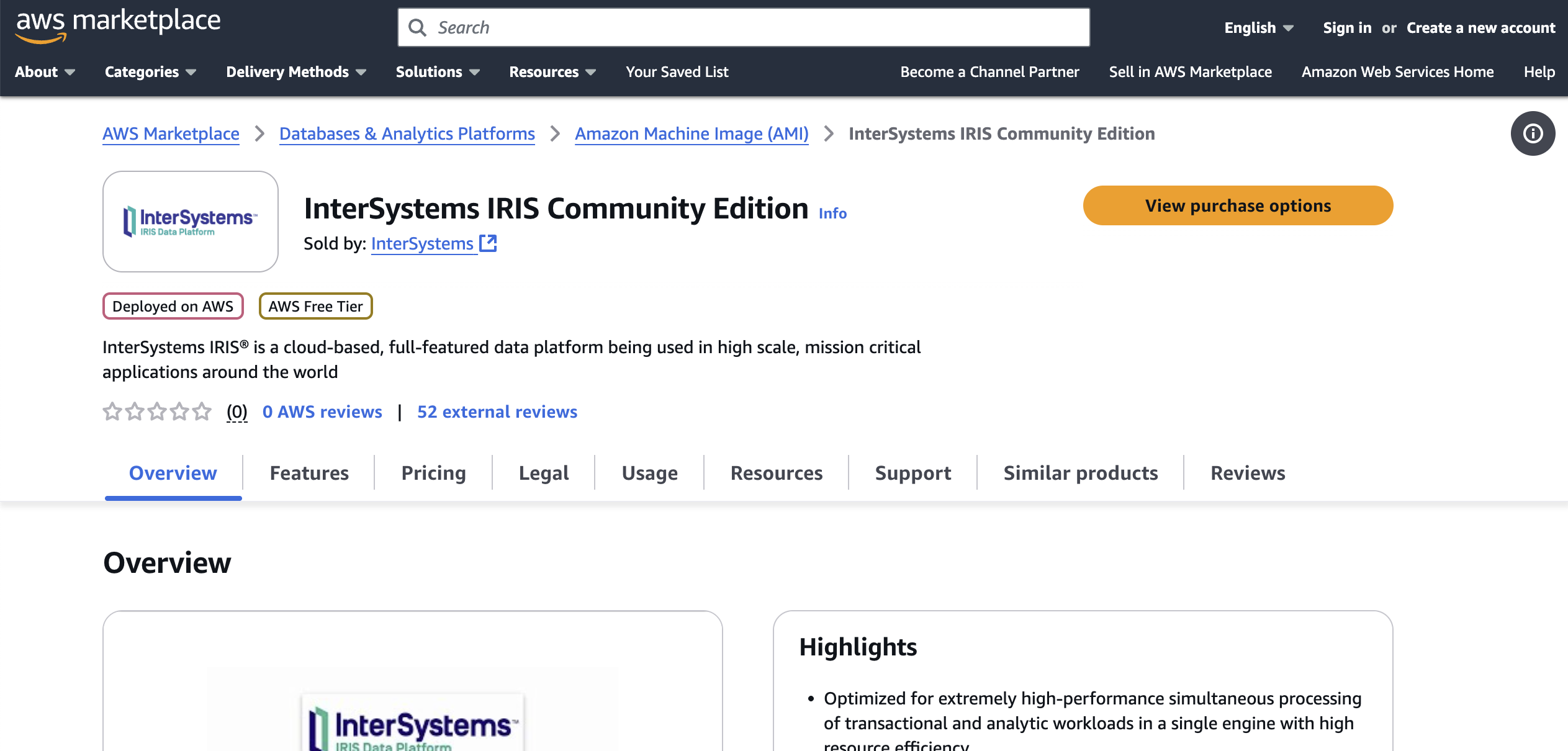 如何获取 InterSystems IRIS 社区版 | InterSystems Developer Community | AWS|Cloud