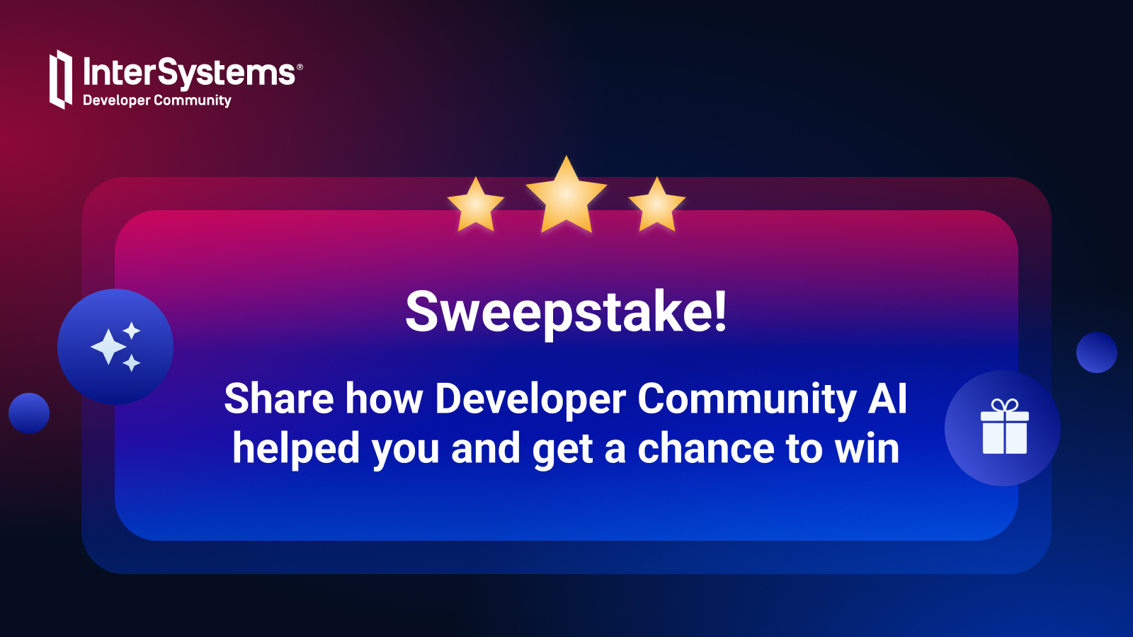 来分享一下！看看开发者社区AI（Developer Community AI）能够如何帮到你 | InterSystems Developer