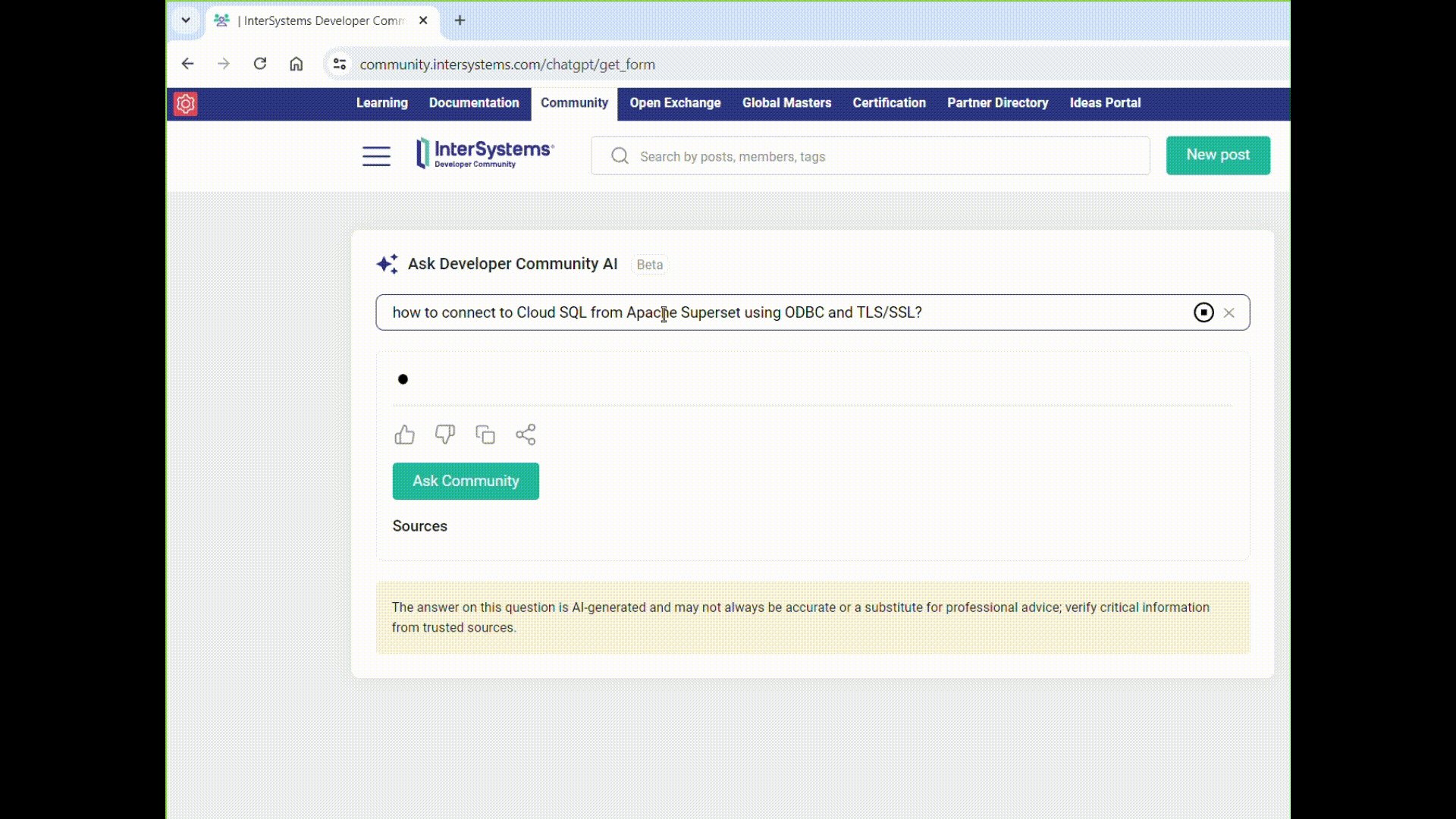 开发者社区AI （DC AI）来了！ | InterSystems Developer Community | Developer Community